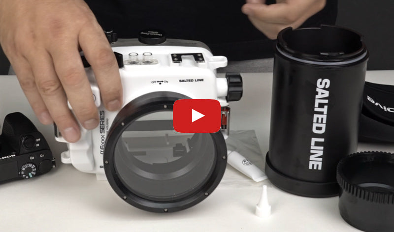 HOW TO MOUNT SALTED LINE Flat port with 67mm thread for Sony E 55–210m ...