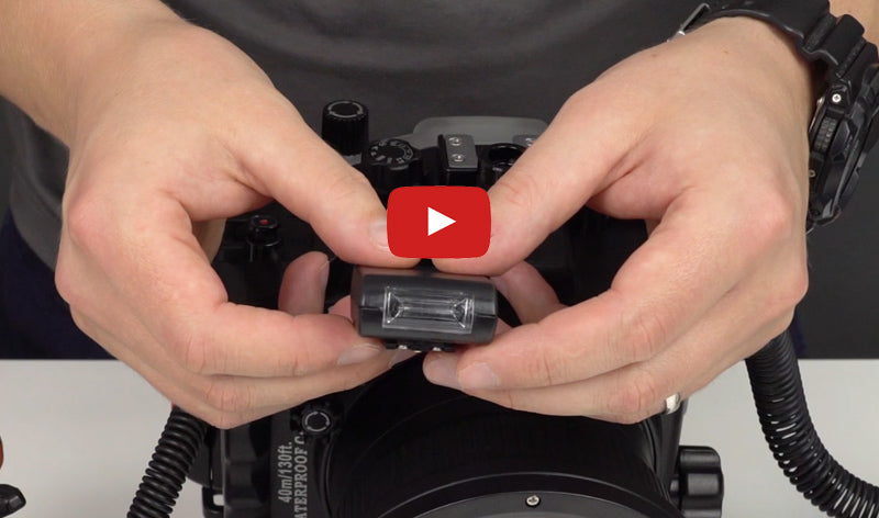 Flash trigger for fiber-optic cables and Sea Frogs housing for SONY A7 ...
