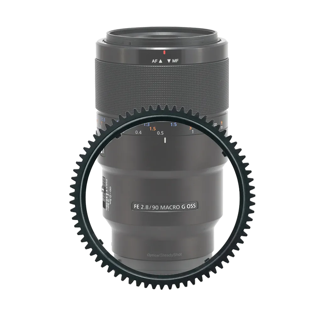 Focus Gear for Sony FE 90mm F2.8 Macro G OSS Lens – SALTED LINE Europe ...