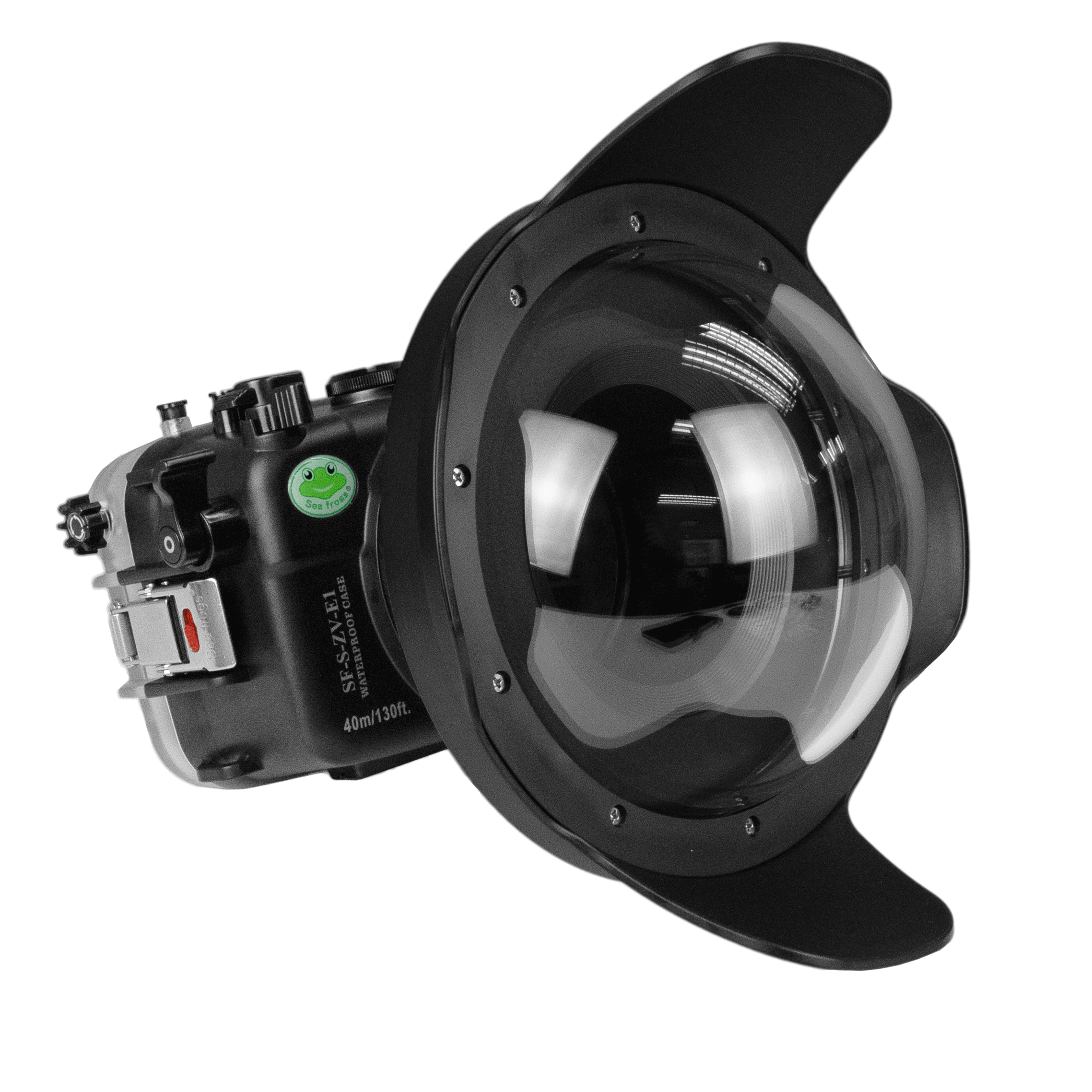 sea frogs Sony ZV-E1 40M 130FT Underwater camera housing 8" Dome port ...