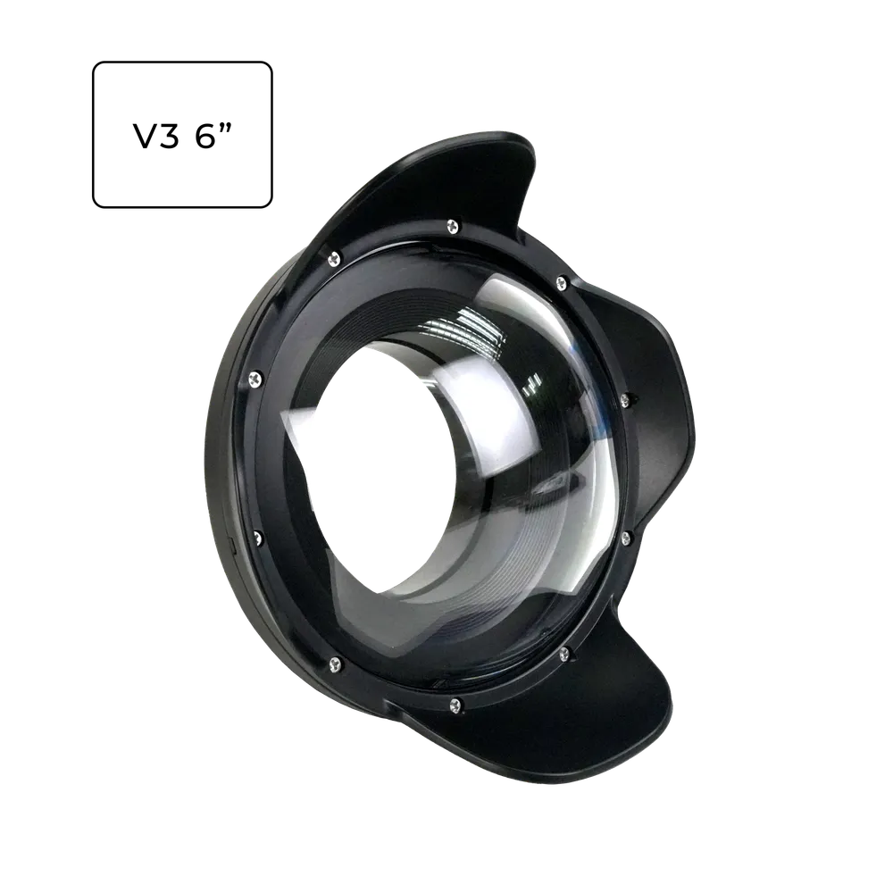 Sea Frogs V3 6" Acrylic Dome Ports for Underwater Camera Housings ...