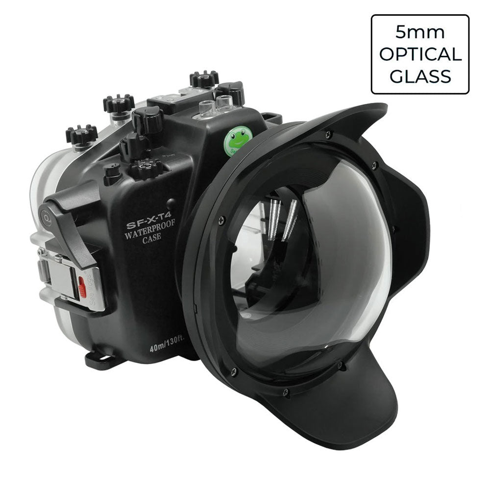 Fujifilm X-T4 40M/130FT Underwater camera housing with 6" Optical Glas ...