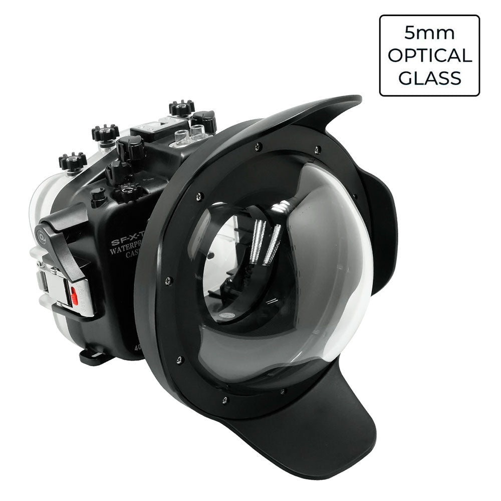 Fujifilm X-T4 40M/130FT Underwater camera housing with 8" Optical Glas ...